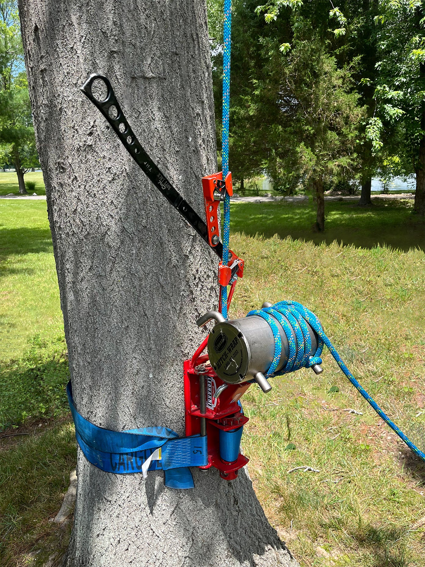 Hitch-Wrap friction device port-a-wrap port a wrap portawrap ...